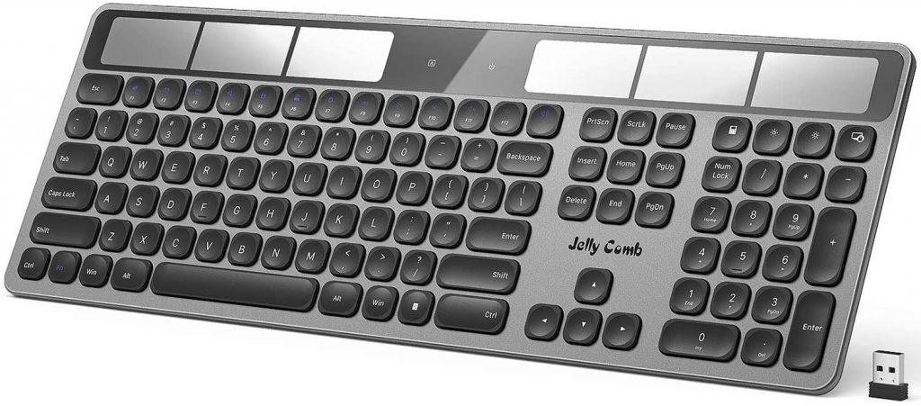 6 Best Solar Keyboards to Buy in 2021 - Wacked Solar Reviews